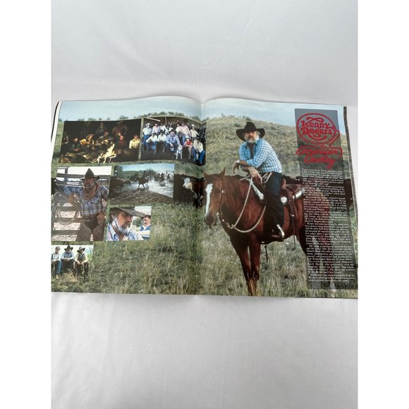 Other | Vintage 198 Kenny Rogers Concert Program Book Collectors ...